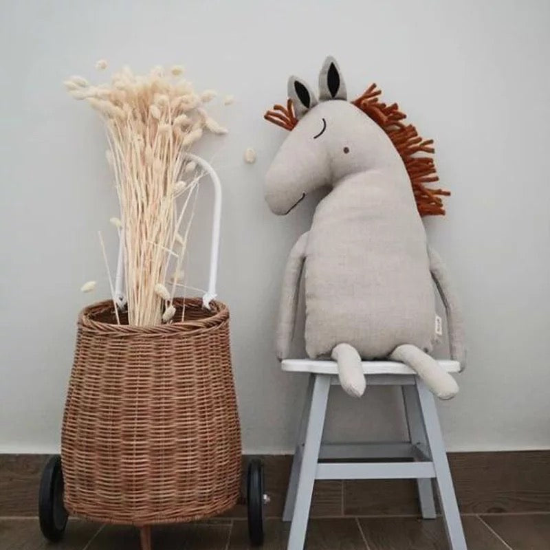 Dusty the Pony: Muted Cotton Plush Toy | Gentle Companion for Children ...